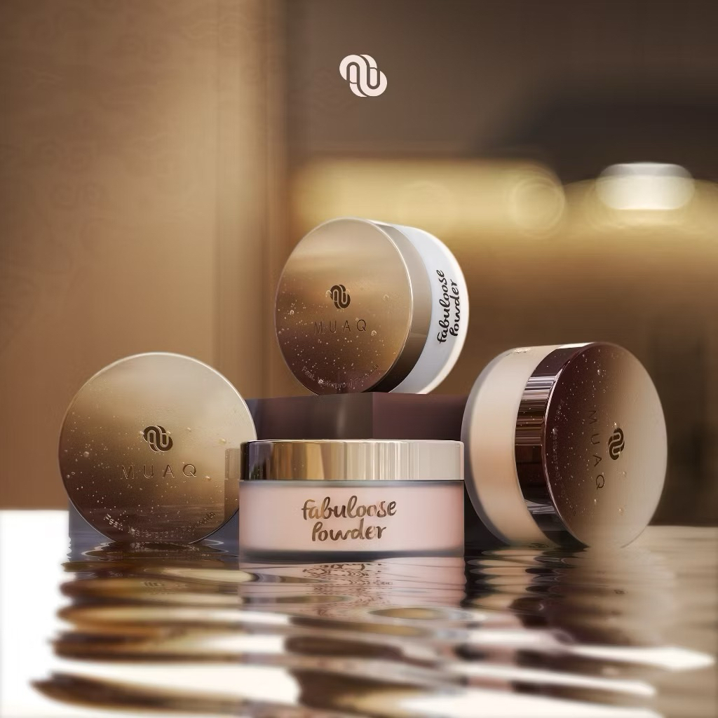 Jual MUAQ HD LOOSE POWDER/MUAQ FABULOOSE POWDER | Shopee Indonesia