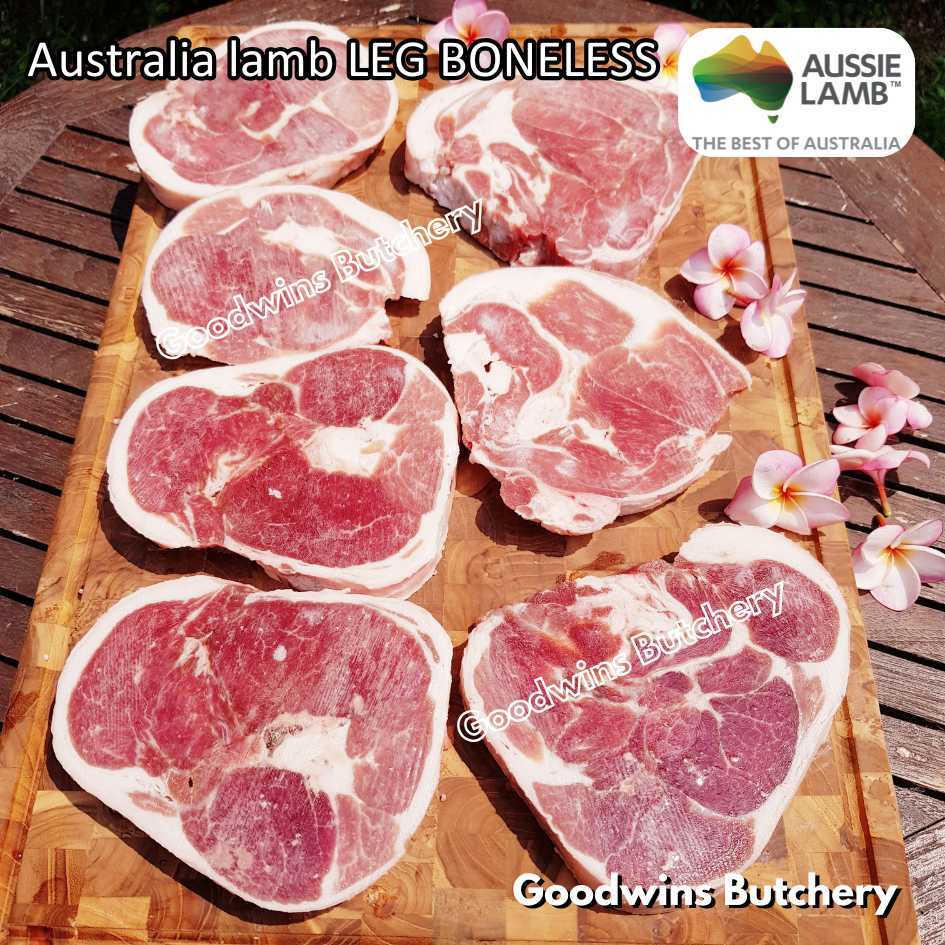 Jual Lamb LEG BONELESS steak cuts Australia Wammco Midfield McHerd ...