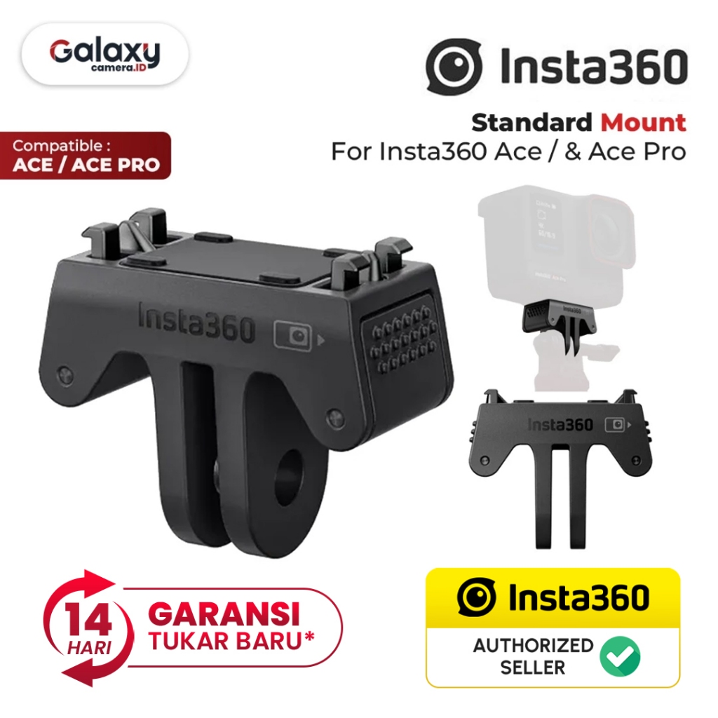 Jual Insta360 Ace & Ace Pro Standard Mount for Insta 360 Mounting ...