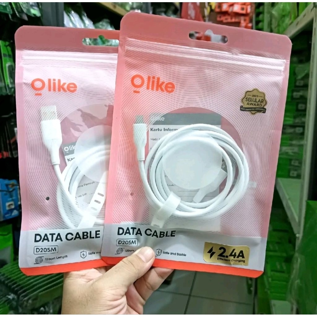 Jual OLIKE D205M Data Cable Mikro 120cm Efficient Charging 2.4A ...