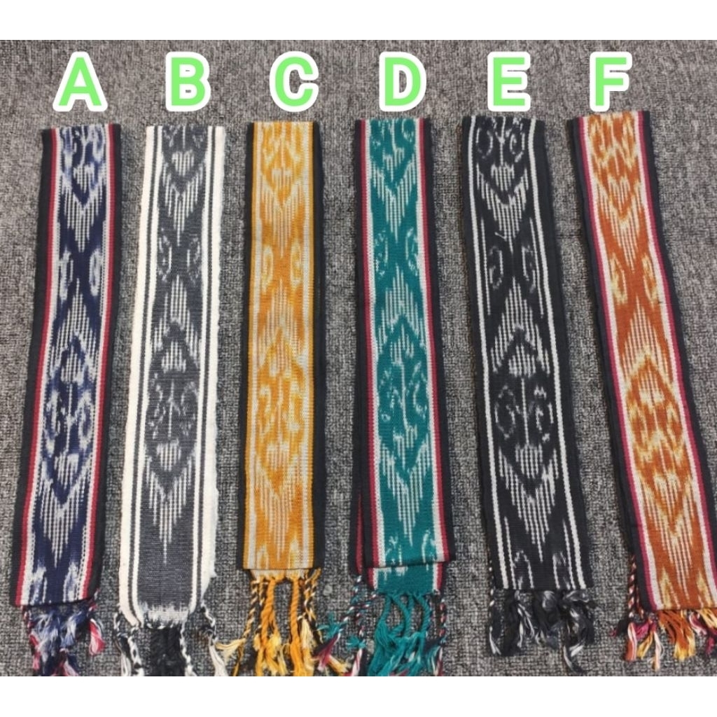 Jual Syal Tenun / Souvernir / Hampers Ethnic Motif Dayak Sintang ...