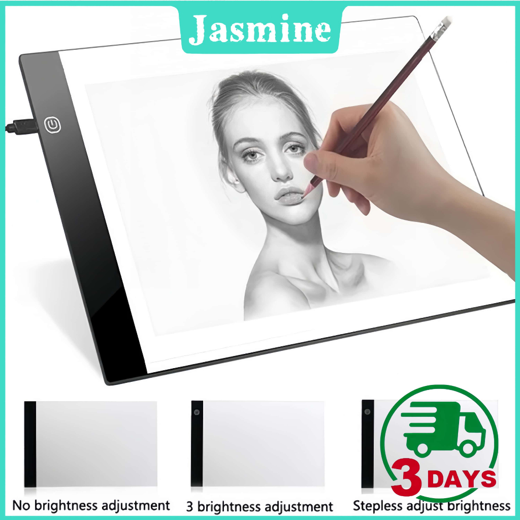 Jual （COD）A3/A4 LED Drawing Tracing Board Stensil Board Papan Jiplak ...