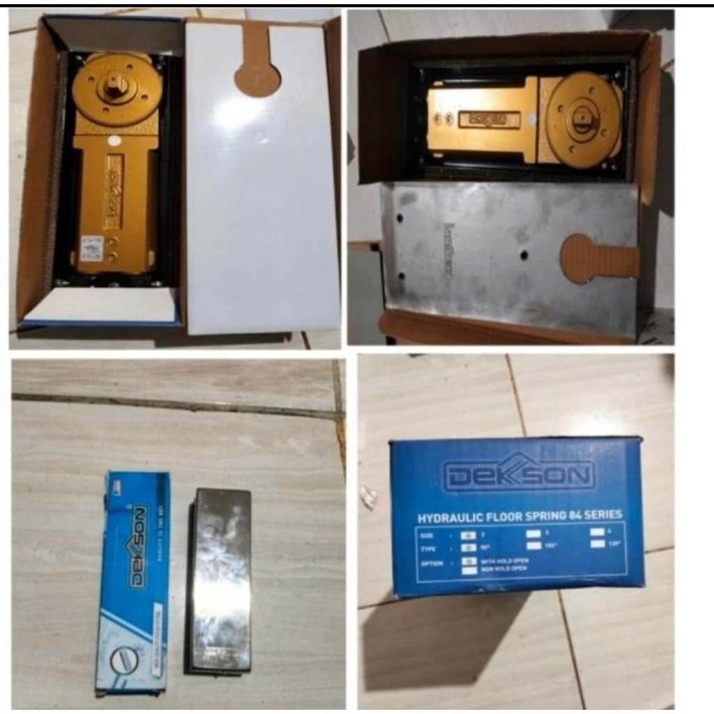 Jual FLOR HINGE DEKSON BTS 84 + FITTING 1 SET | Shopee Indonesia