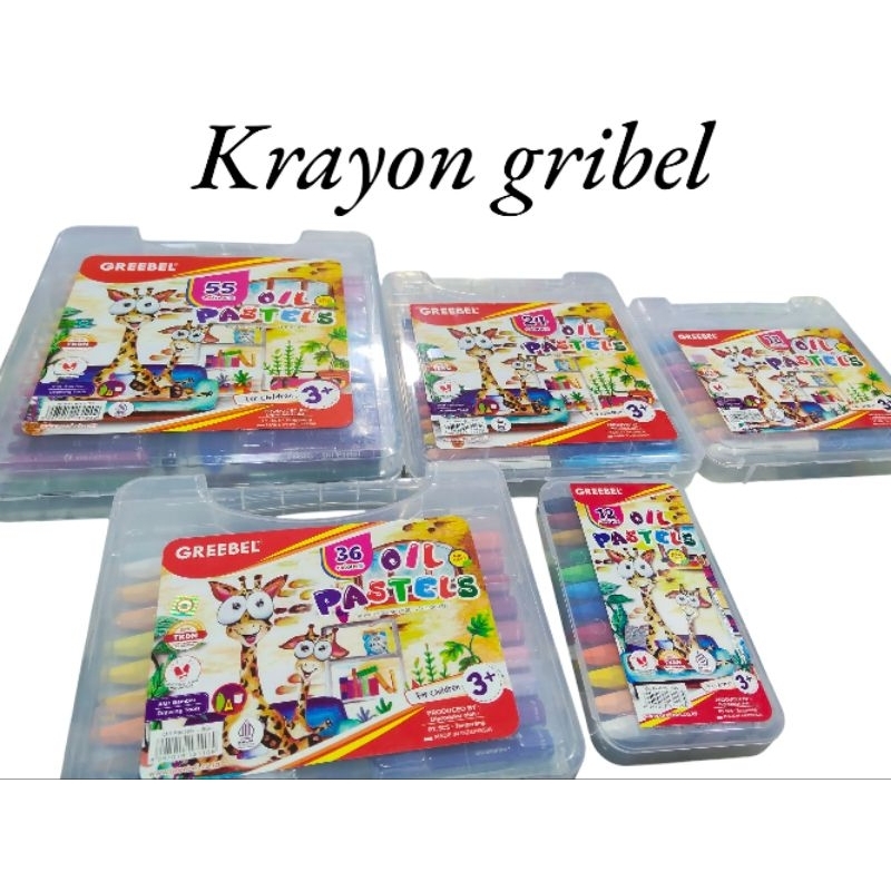 Jual KRAYON GRIBEL UKURAN 12,18,24,36,55 | Shopee Indonesia