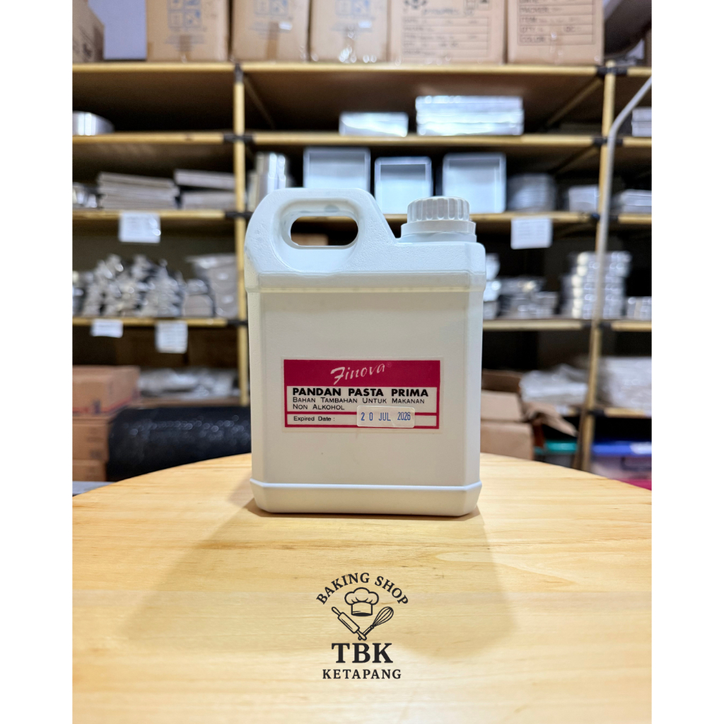 Jual Pasta Pandan / Pandan Paste Finova 100ml / 1Liter | Shopee Indonesia