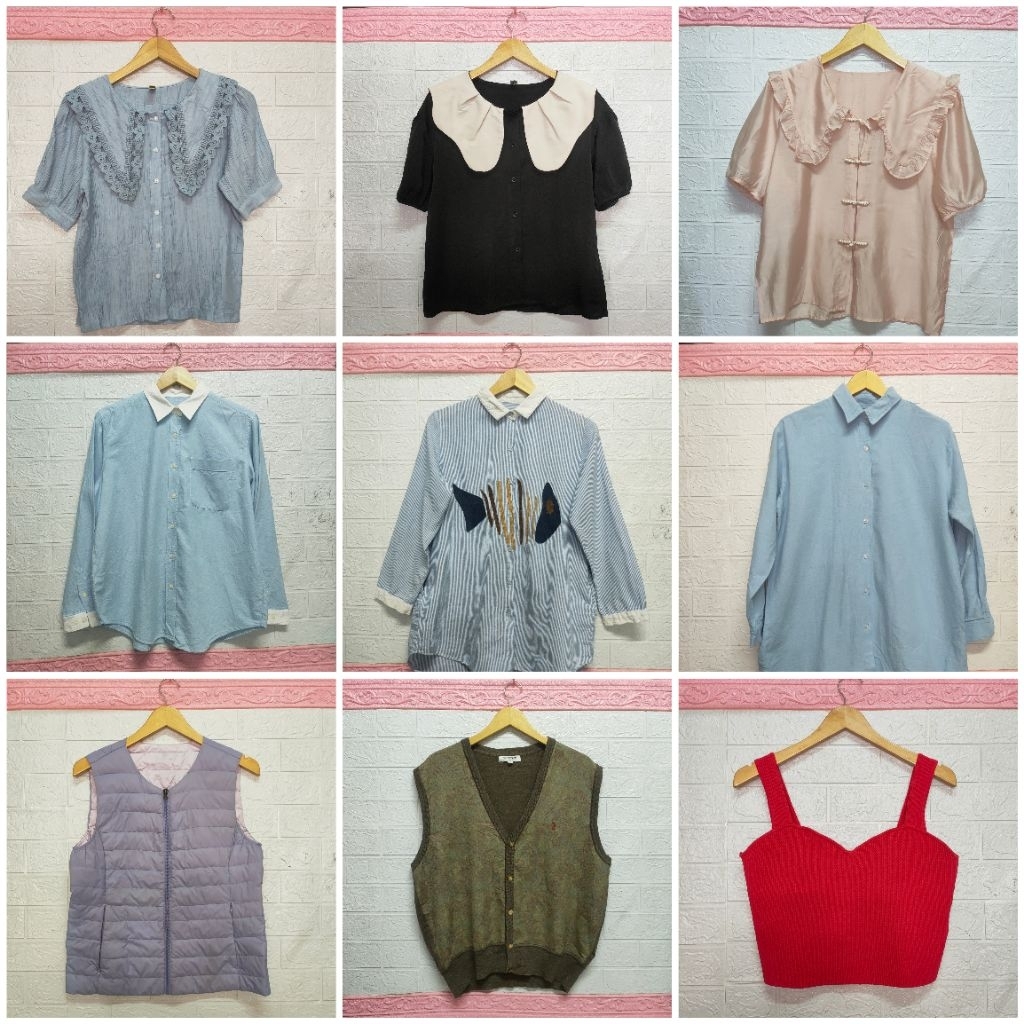 Jual NEW, PRELOVED AND TRIFT | Kerah sailor | blazer | salur | vest ...
