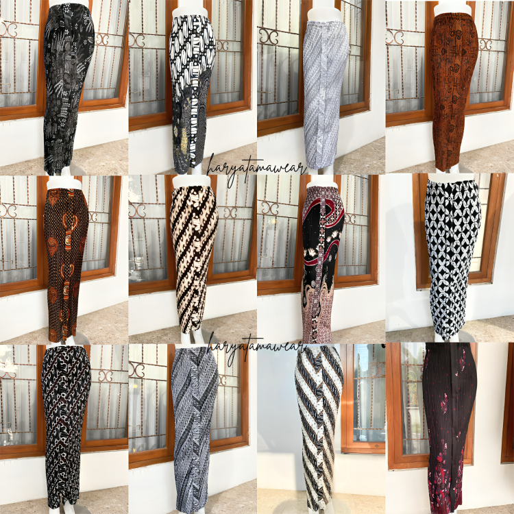 Jual Termurah! Rok Plisket Wiru - Rok Batik Wiron - Bawahan Kebaya ...
