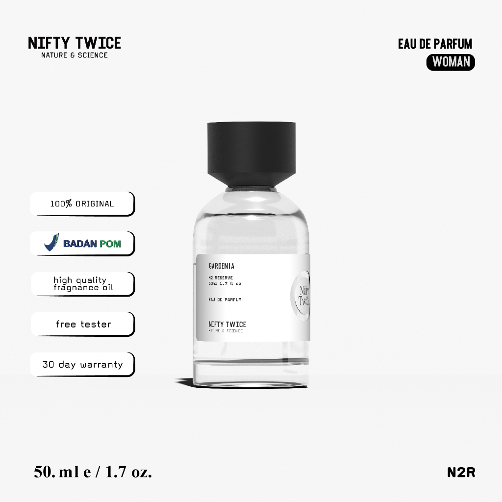 Jual Nifty Twice Reserve - Gardenia EDP Parfum | Shopee Indonesia