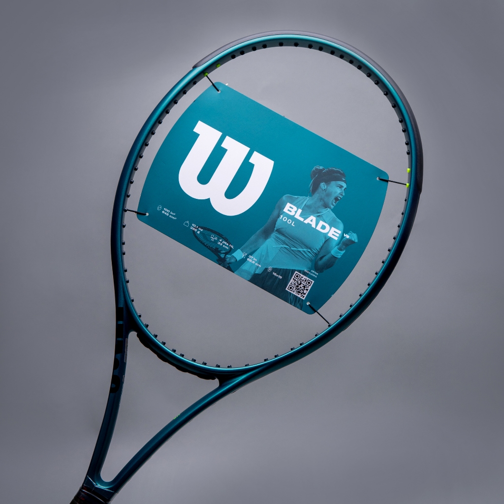 Jual Raket Tenis Tennis Racket Wilson Blade 100L V9 285 Gram 285Gram ...