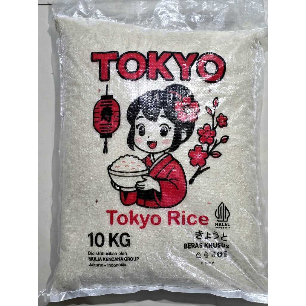 Jual BERAS JEPANG TOKYO 10 KG | JAPONICA RICE FOR SUSHI, BENTO AND MORE ...