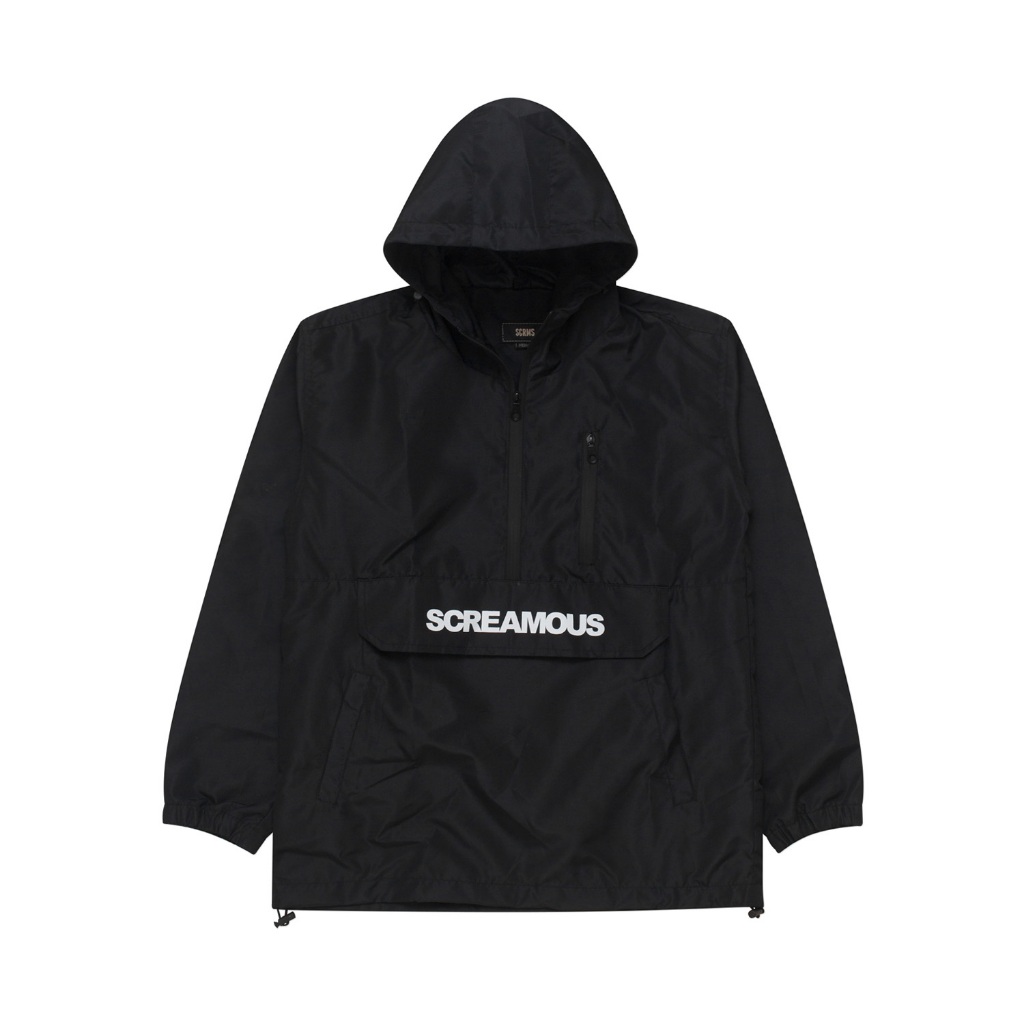 Jual Screamous Anorak Jacket TADZIO BLACK | Shopee Indonesia