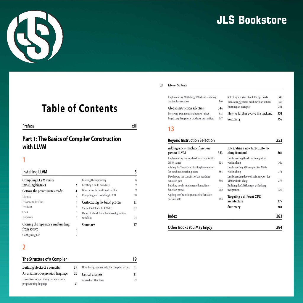 Jual Learn LLVM 17: A beginner’s guide to learning LLVM compiler tools and core libraries with ...