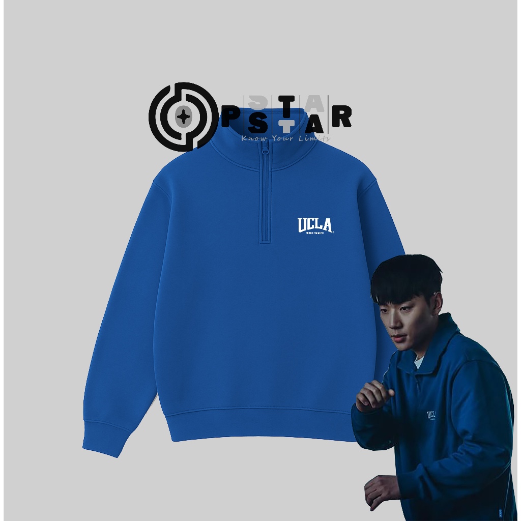 Jual Jaket Go Hyuntak outfit Halfzipper Gotak weak hero class 2 ...