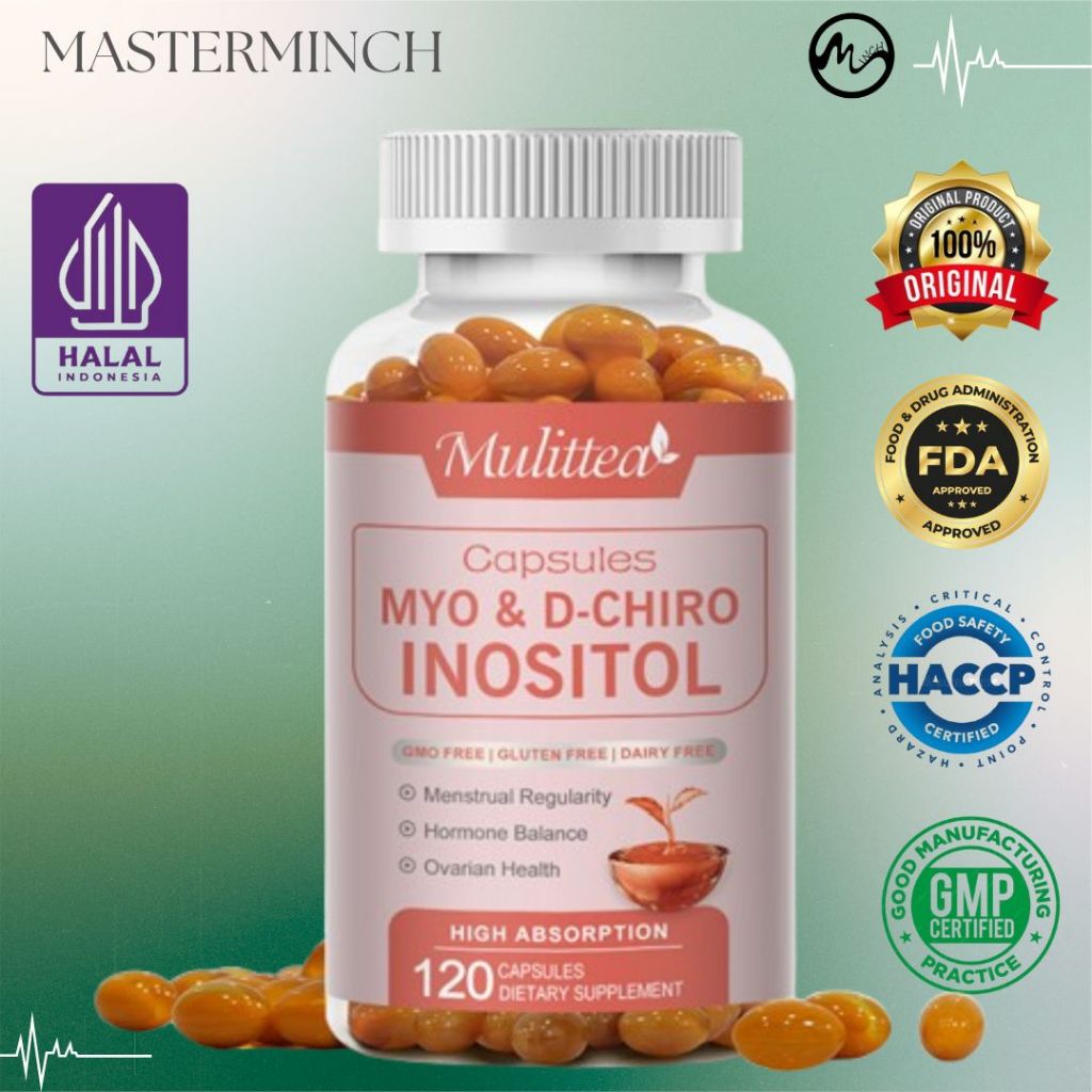 Jual Mulittea Natural Myo-Inositol & D-Chiro Inositol Penyeimbang ...