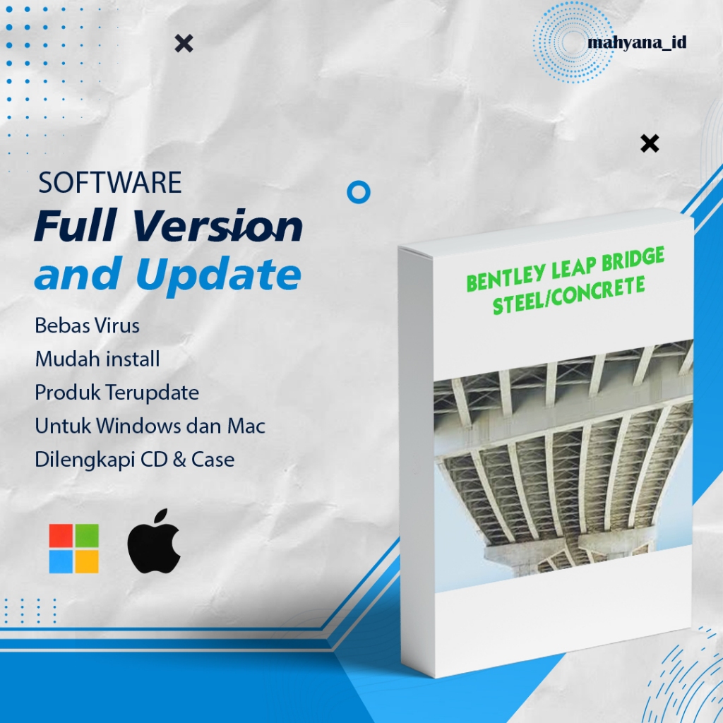 Jual Bentley LEAP Bridge Steel/Concrete CONNECT Edition V18 | 3D design ...