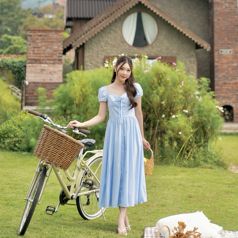 Jual [ KELLY ] Roselle Dress / Midi Dress / Dress Wanita | Shopee Indonesia
