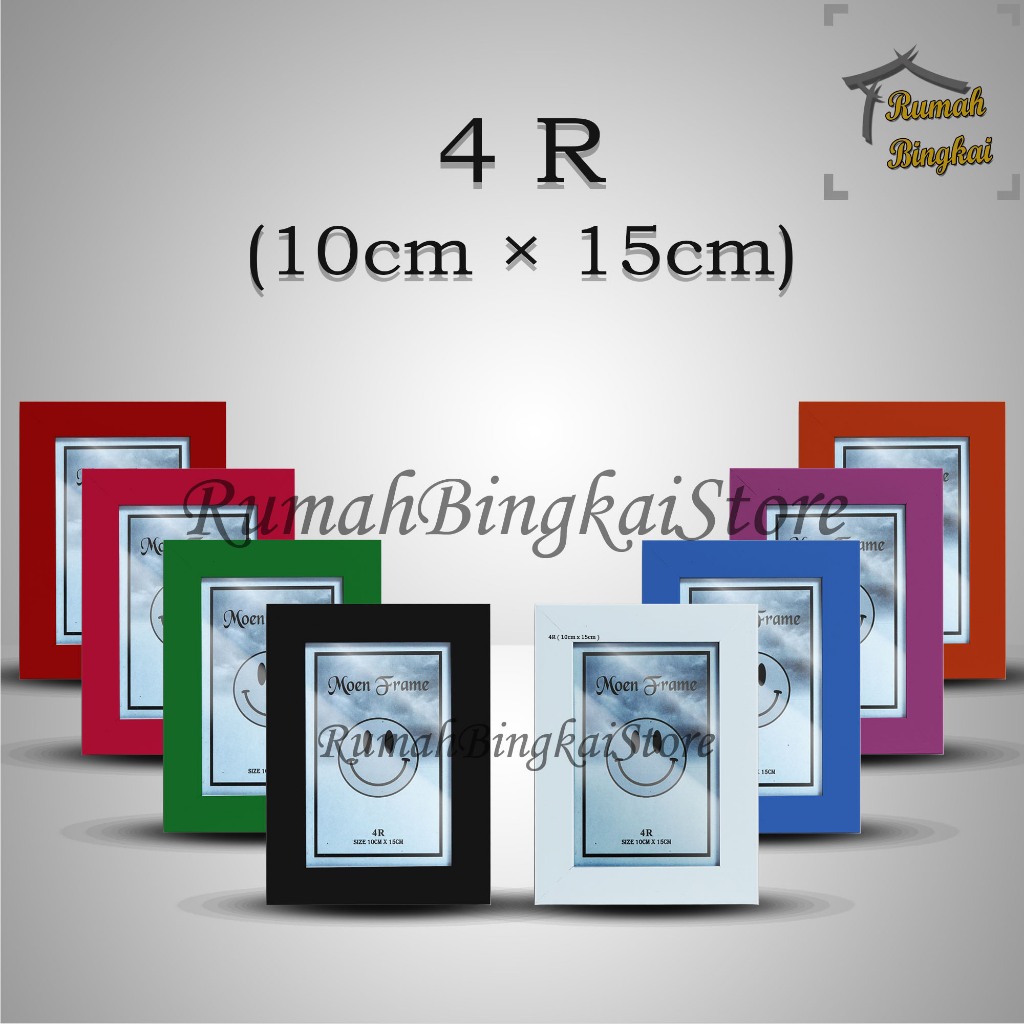 Jual Bingkai Photo ukuran 4R ( 10cm x 15cm ) + PLUS KACA | Shopee Indonesia