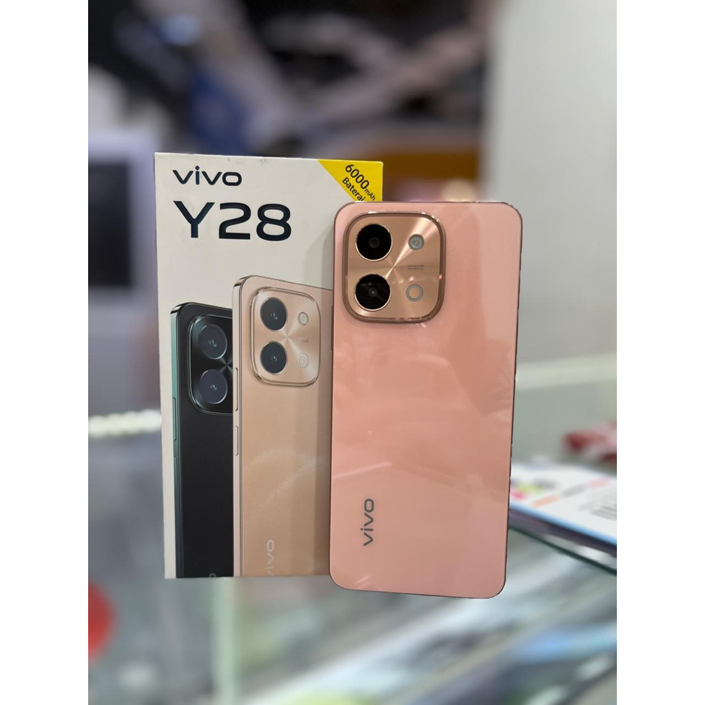 Jual Vivo y28 6/128 second fullset | Shopee Indonesia