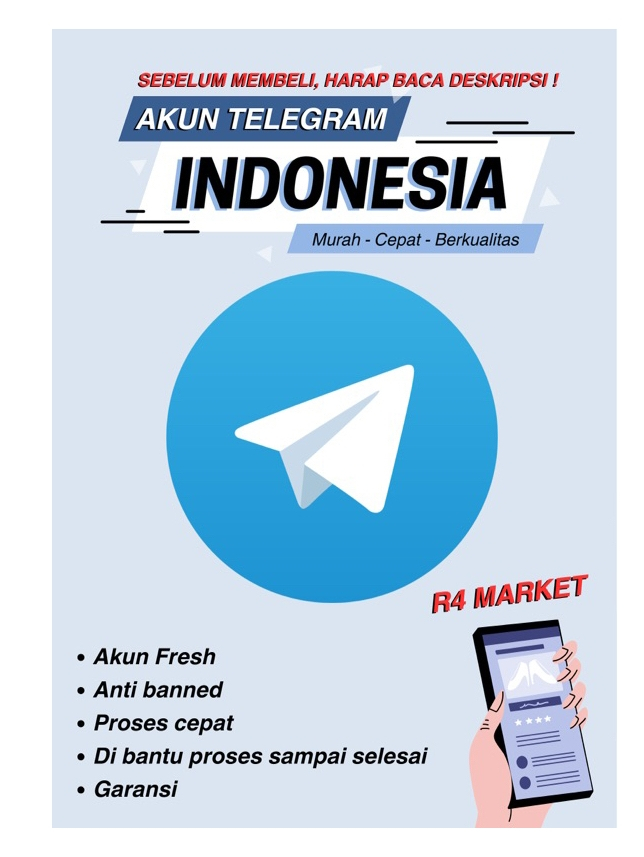 Jual Akun Telegram Indonesia Fresh Tinggal Pakai | Shopee Indonesia