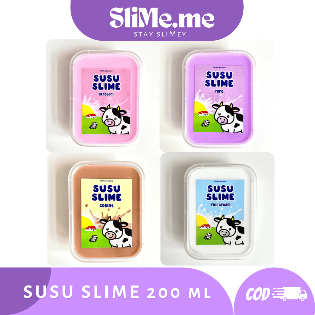 Jual [SLIME.ME] SUSU SLIME TOFU SLIME BY SLIME.ME | Shopee Indonesia