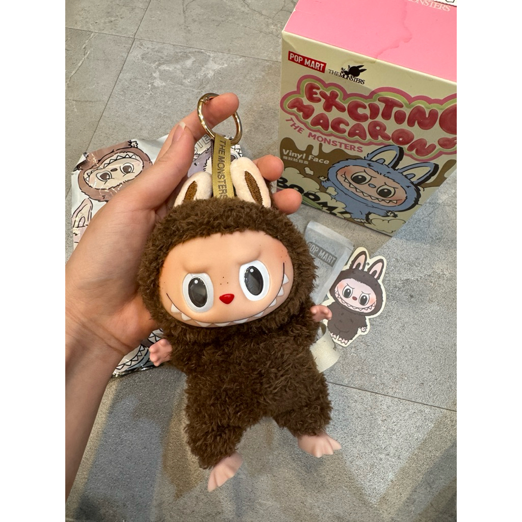 Jual Labubu Exciting Macaron V1 Secret Chestnut Cocoa Limited Edition Warna Coklat Tua Milo ...
