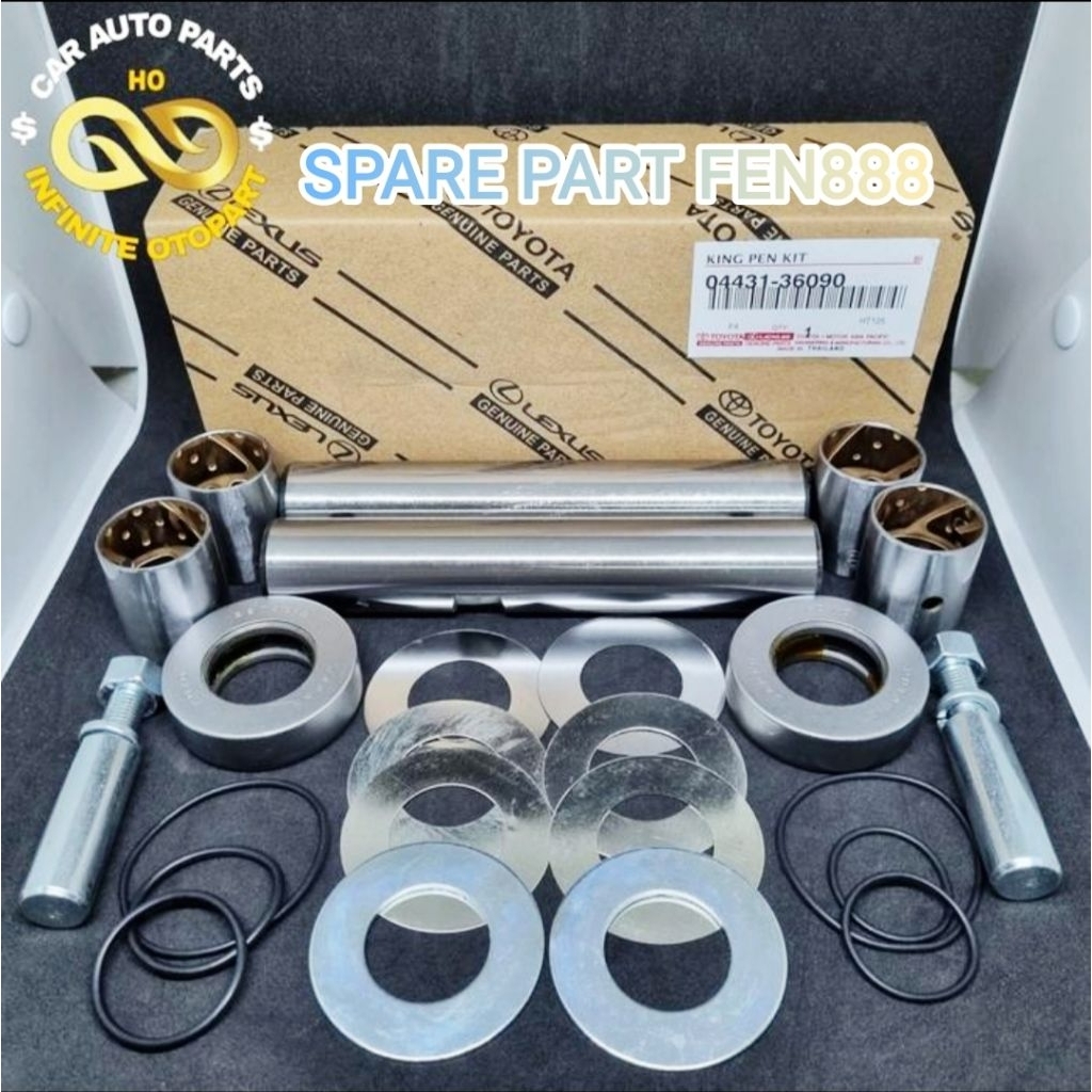 Jual King Pen Set Toyota King Pin Kit Dyna HT125 HT130 HINO DUTRO ...