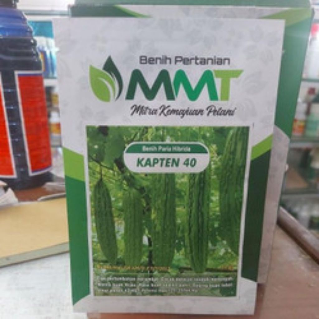 Jual Benih Bibit Paria Pare Kapten 40 F1 isi 10 gram Kadaluarsa 2026 ...