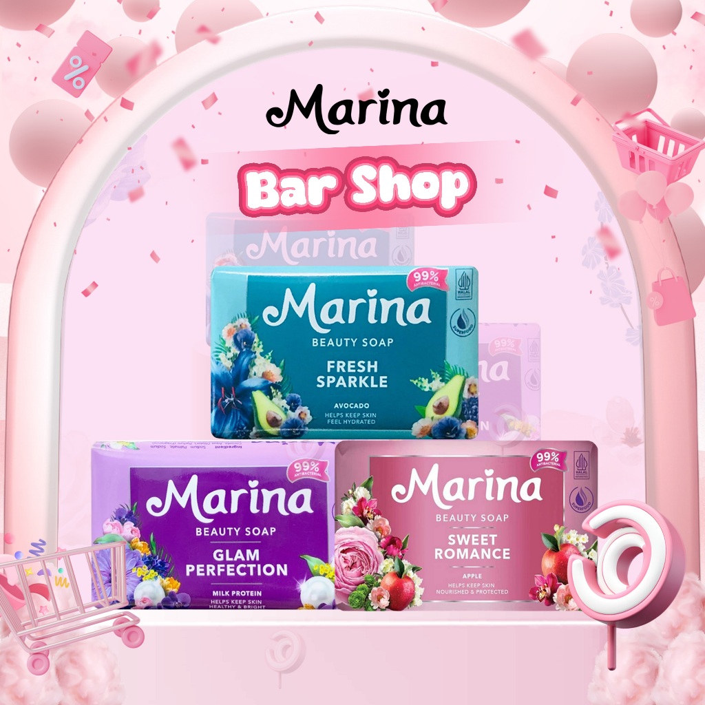 Jual MARINA - BAR SOAP ( 60 g ) - Sabun Mandi Batang Untuk Kulit Sehat ...