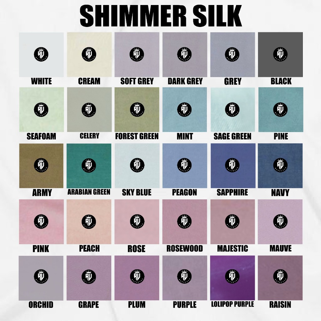 Jual Kain Shimmer Silk IMPORT PREMIUM Grade A - REVINTEX BANDUNG ...