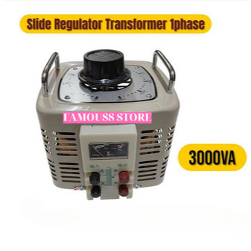Jual Slide Regulator Transformer 3000VA / Transformer Regulator Slide ...
