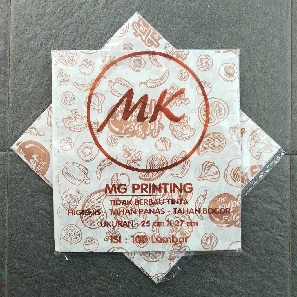 Jual Kertas Laminasi Motif MG Paper KFC Cap MK | 25x27 | 30x30 | ( Pak ...