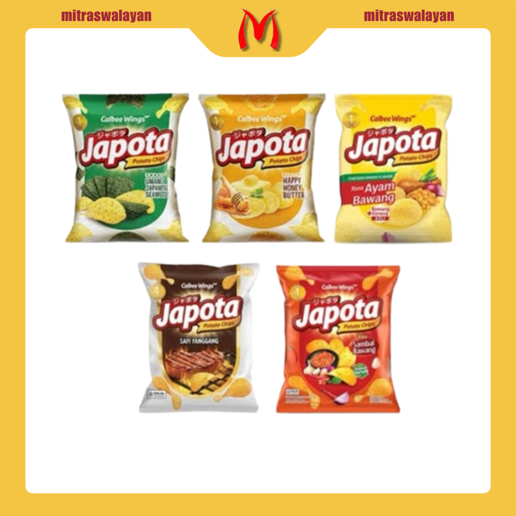 Jual JAPOTA Snack Kemasan 68 gr All Variant | Shopee Indonesia