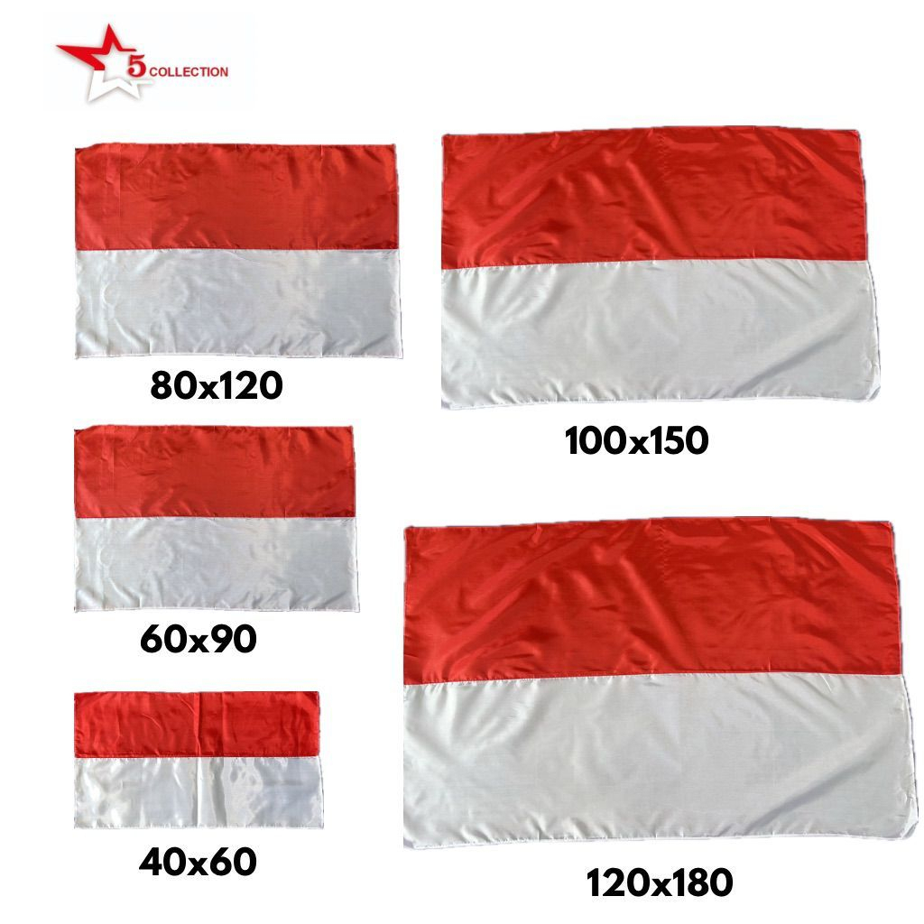 Jual Bendera Indonesia Merah Putih Kain Veles – Kualitas Tebal, Jahitan ...