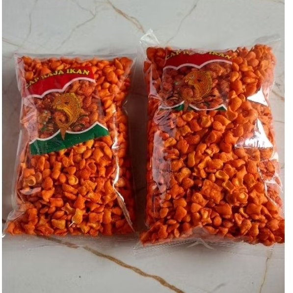 Jual Snack Gurih Renyah Raja Ikan 225gr dan 500gr | Shopee Indonesia