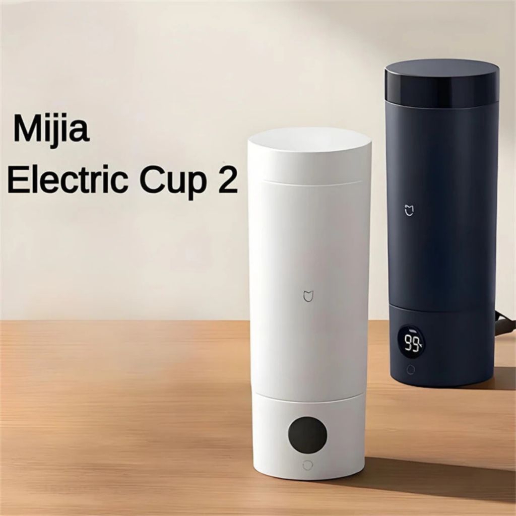 Jual Mijia Portable Electric Heating Cup 2 350ml Capacity Smart LED 316 ...