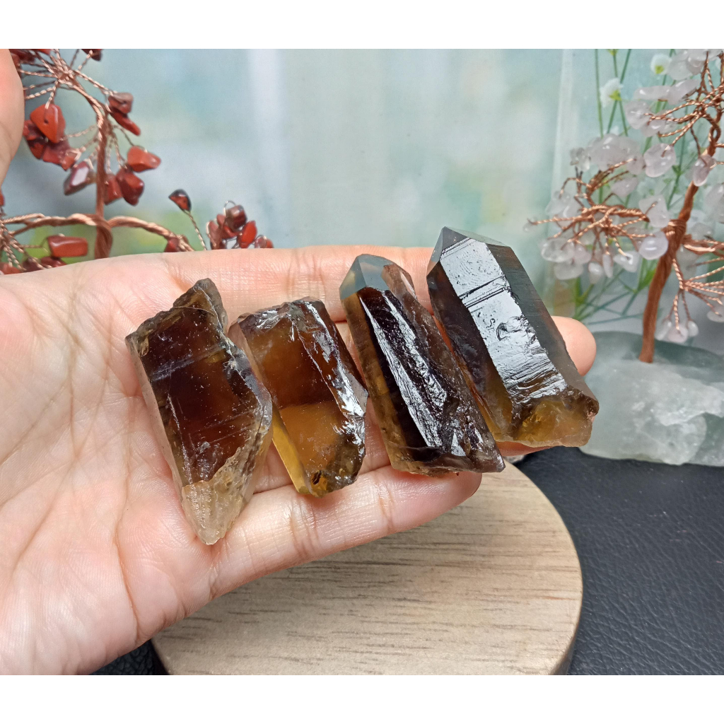 Jual Batu Citrine Smoky Quartz Rough / Raw Pointer (1) | Shopee Indonesia
