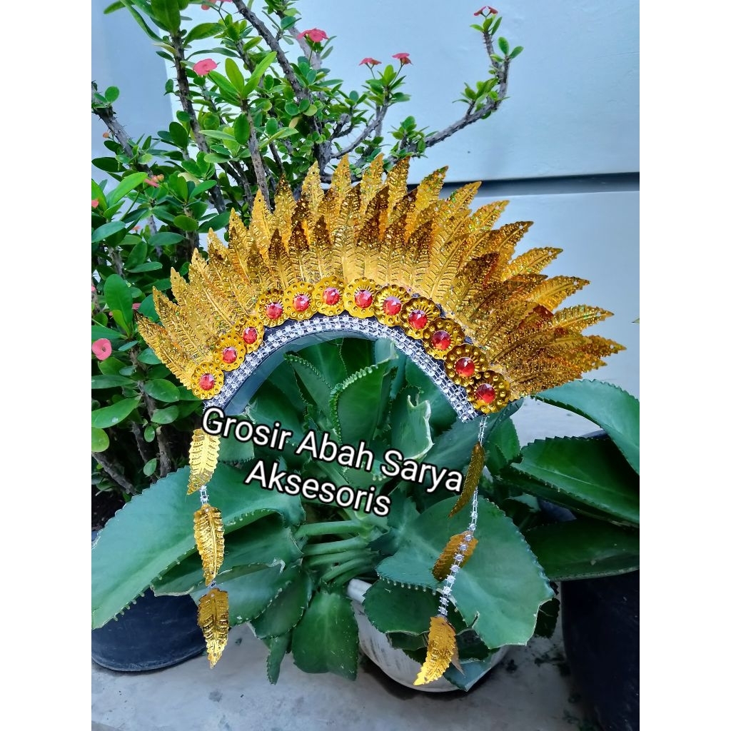 Jual Mahkota sunting melayu Bali bisa untuk acara karnaval dan ...