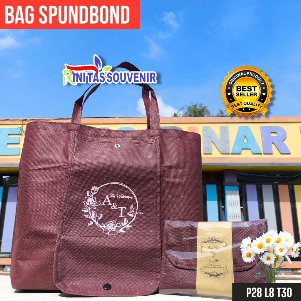 Jual SOUVENIR PERNIKAHAN MODEL TAS KANCING LIPAT SABLON 1 WARNA ...