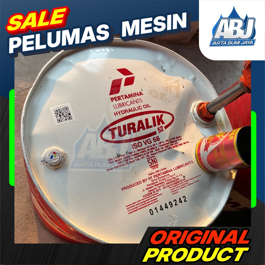 Jual Oli Hidrolik Turalik 52 ISO VG 68 | Shopee Indonesia