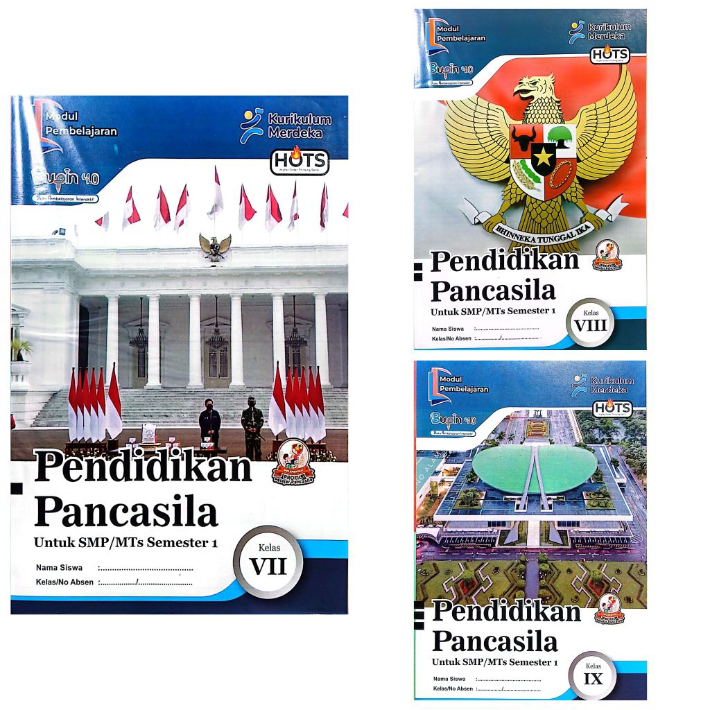 Jual LKS SMP MTS PENDIDIKAN PANCASILA PKN KELAS 7 8 9 SEMESTER 1 GANJIL ...