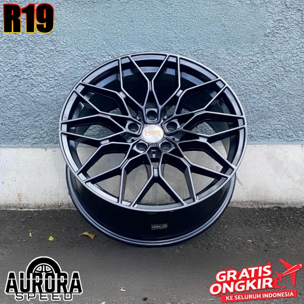 Jual Velg racing ring 19 mobil Accord CRV Civic HRV Innova Alphard Camry HSR Burakku R19 pcd ...