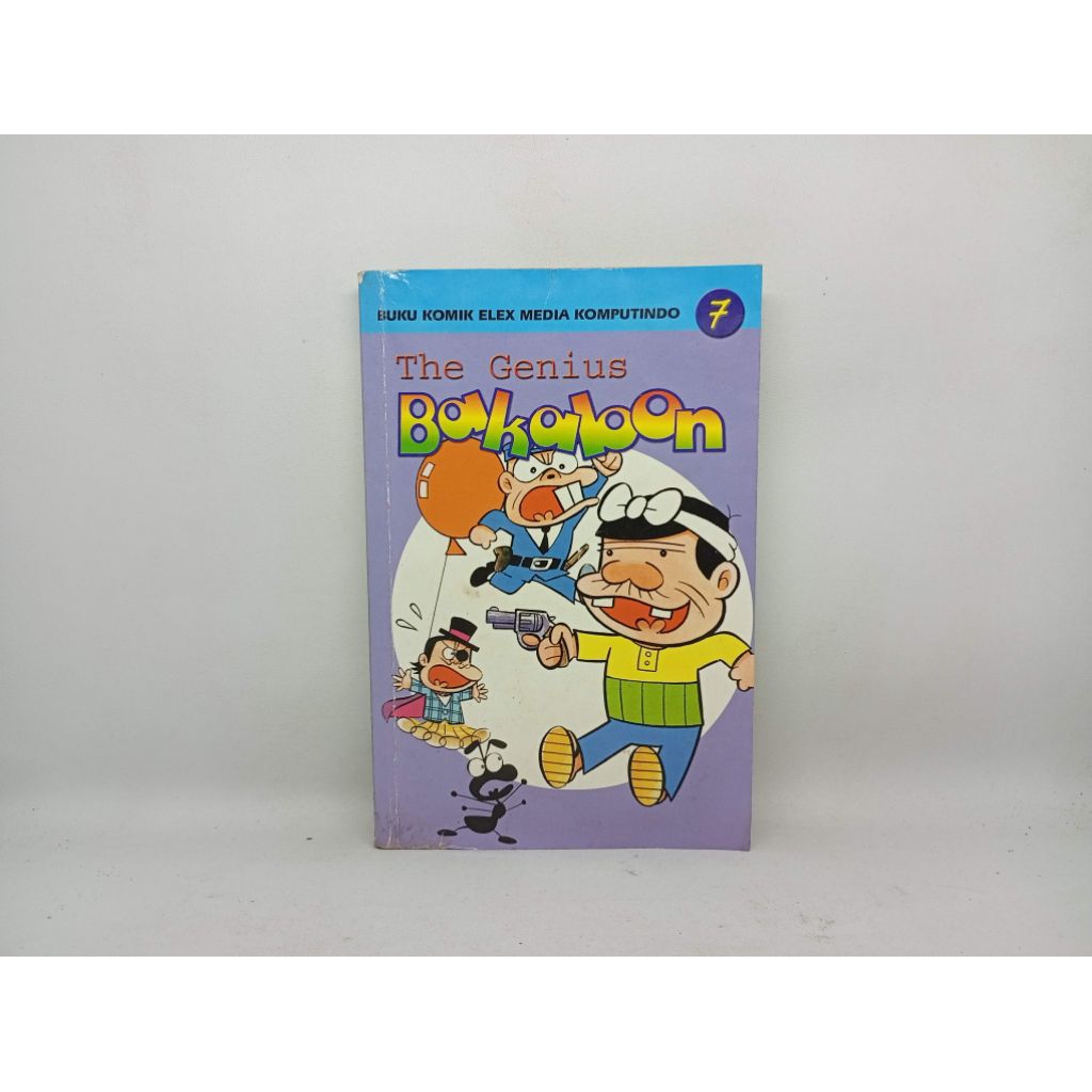 Jual Komik Original The Genius Bakabon Vol. 07 (Elex Media) (Fujio ...