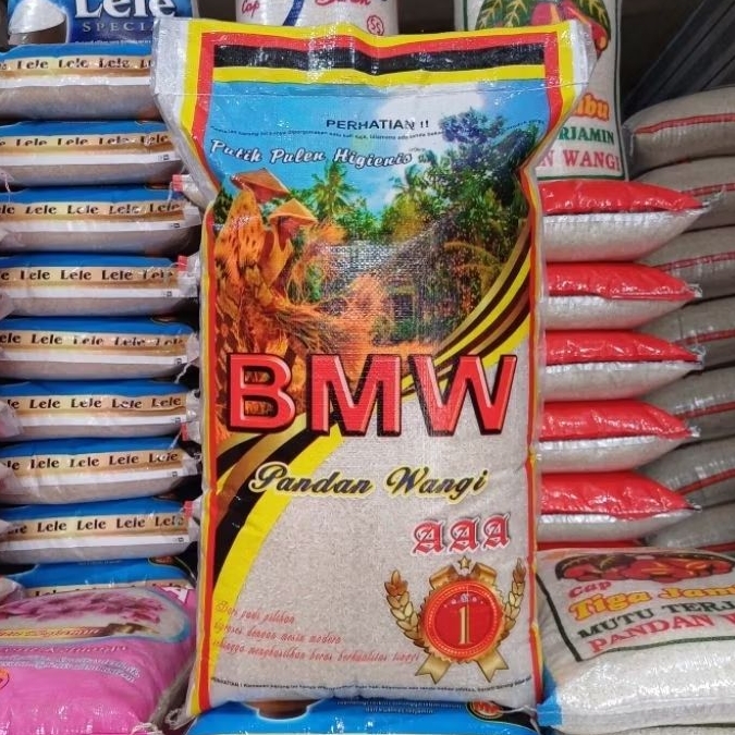 Jual Beras Bmw AA3 25KG Pandan Wangi Super Premium | Shopee Indonesia