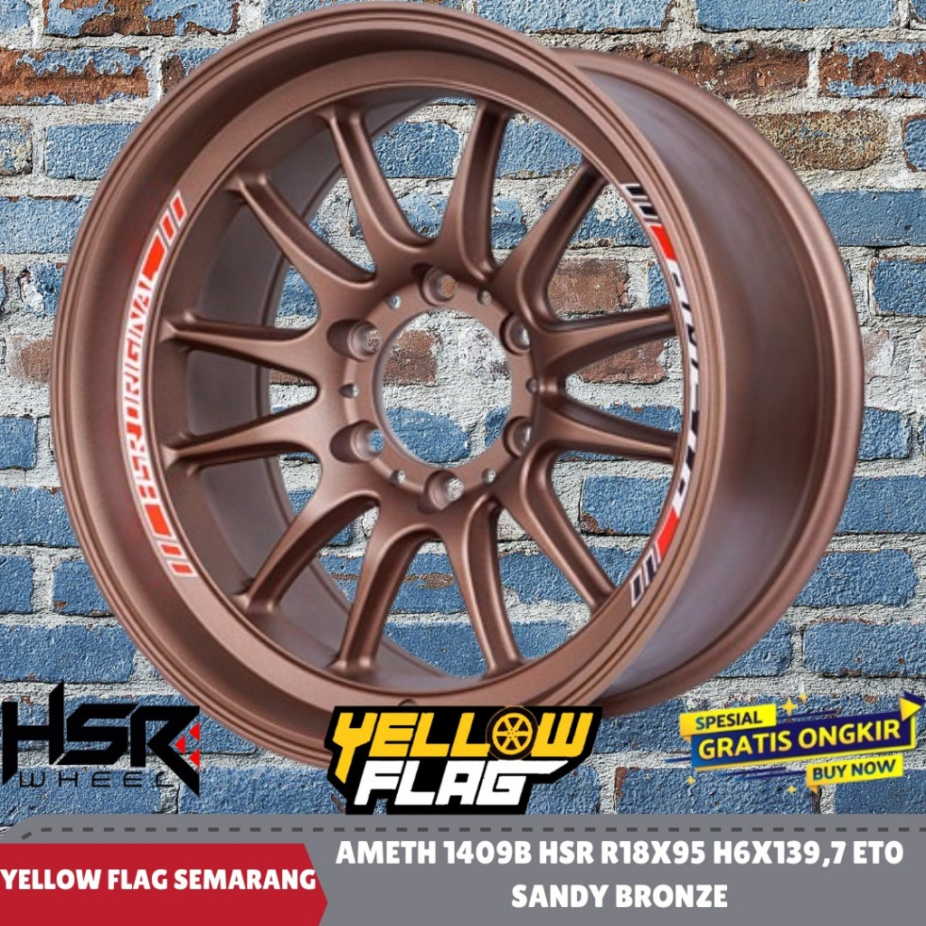 Jual VELG SAMLONG RINGN 18 HSR AMETH LUBANG 6X139.7 UNTUK TRITON STADA ...