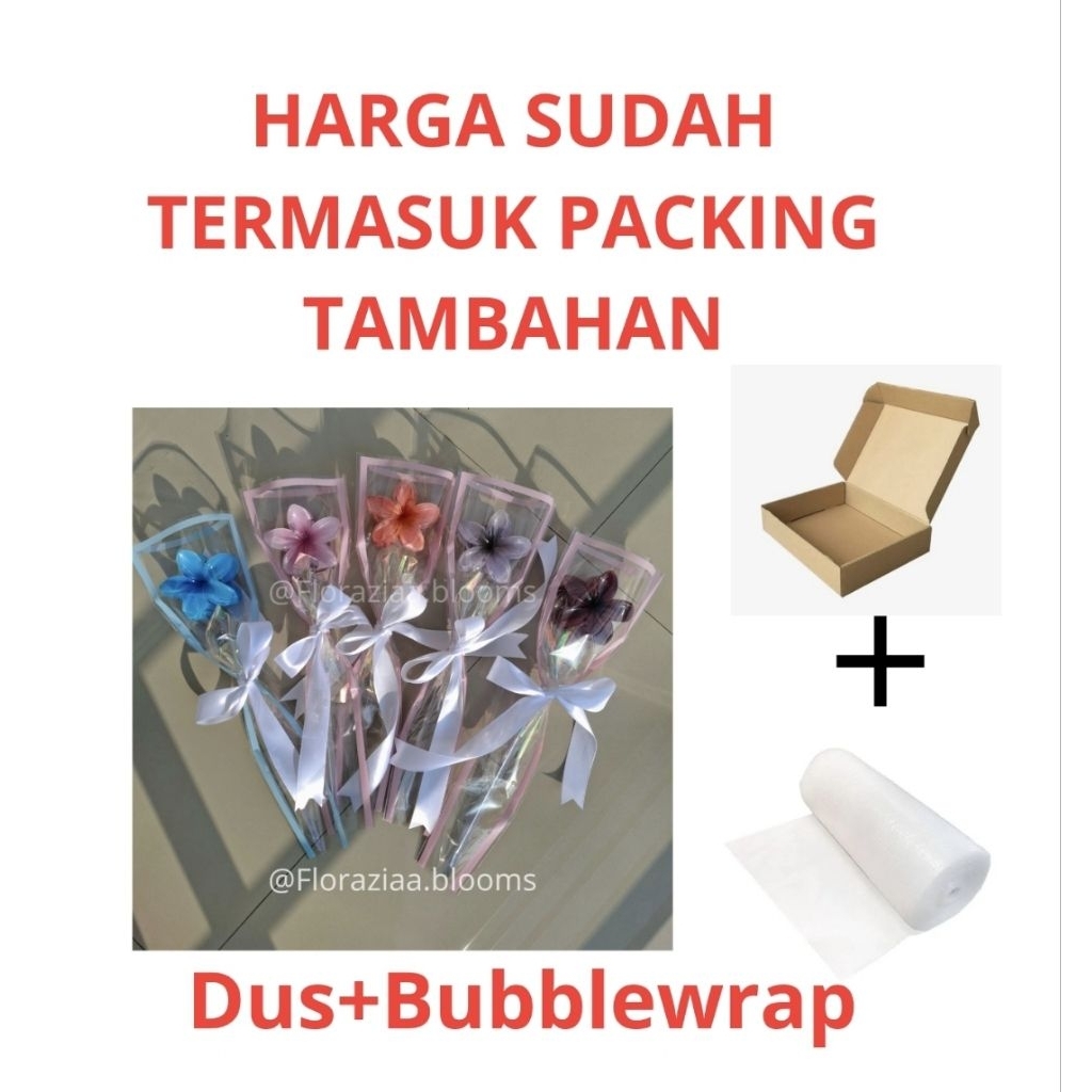 Jual Buket bunga jedai/ Hairclip bouquet flower/ Buket jepit kamboja ...