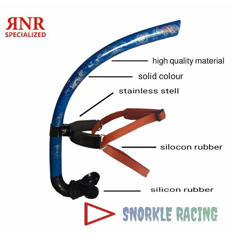 Jual KODE C94O snorkel selam snorkle kompetisisnorkel racinglimit ...