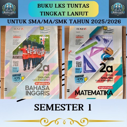 Jual LKS BAHASA INGGRIS DAN MATEMATIKA TINGKAT LANJUT KELAS 11 UNTUK SMA/MA KURIKULUM MERDEKA ...
