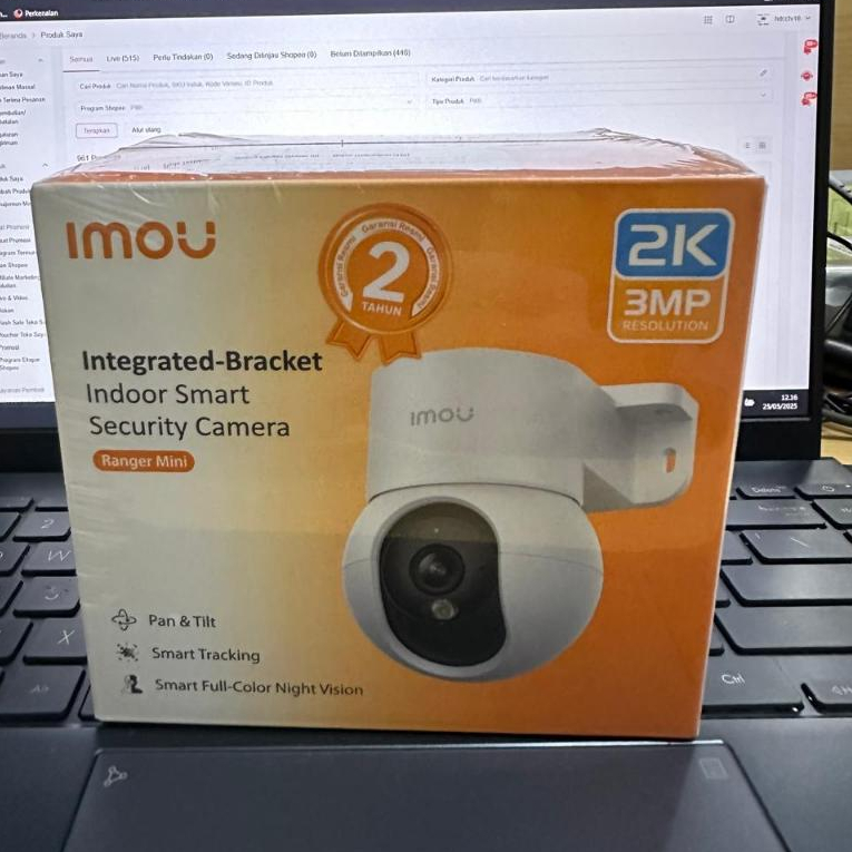 Jual IMOU Ranger Mini 3MP Kamera CCTV Pintar Wi-Fi Bracket Terintegrasi ...