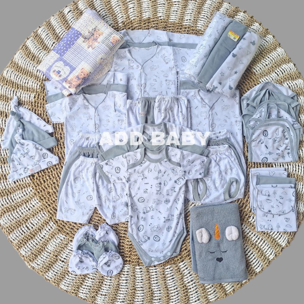 Jual PAKET BROJOL ISI 53PCS baju bayi Newborn bayi baru lahir series ...