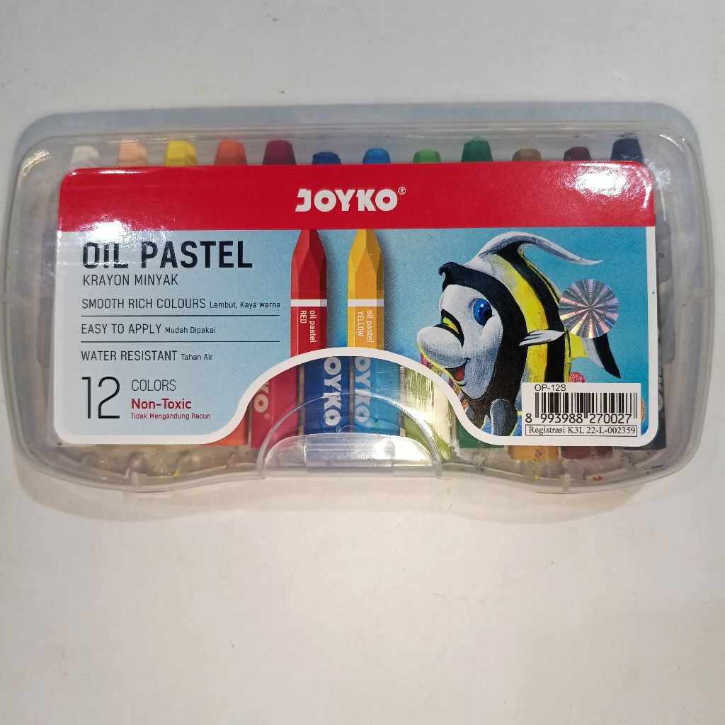 Jual Crayon joyko isi 12 warna | Shopee Indonesia
